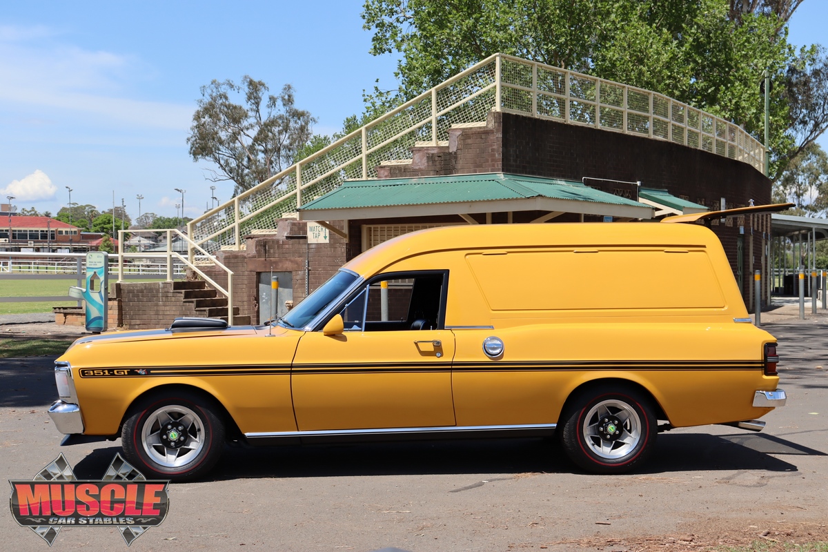 1971 XY Ford Falcon Panel Van - GT Inspired Details