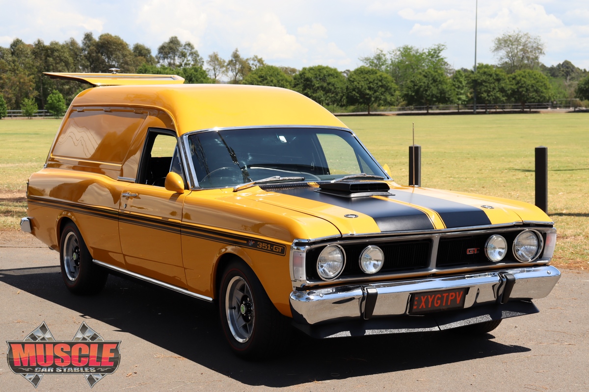 1971 XY Ford Falcon Panel Van - GT Inspired Details